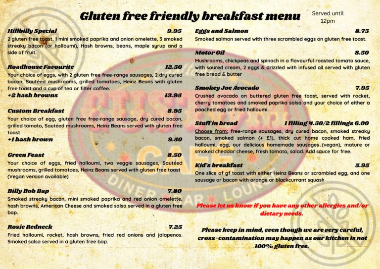 Menus – The Custom Cafe